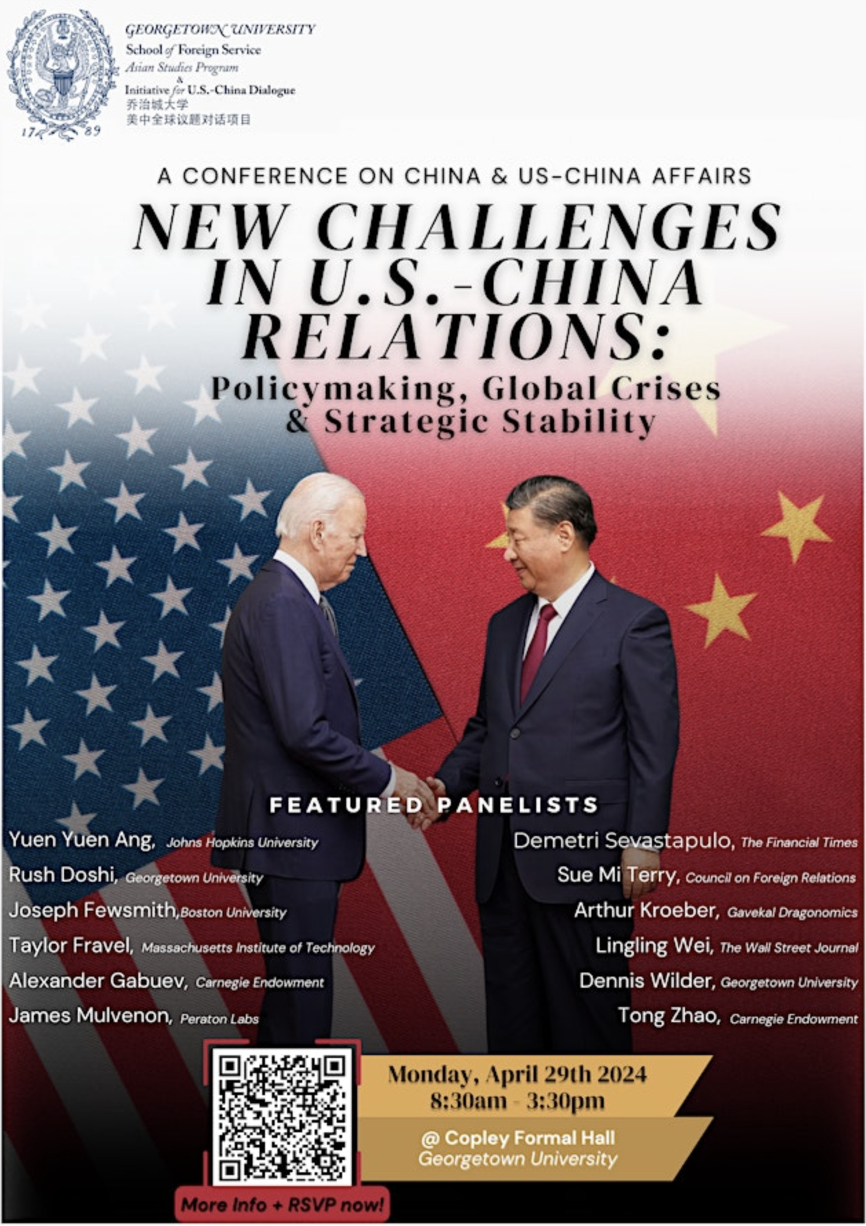 2024 US-China Cling Conference | Asian Studies | Georgetown University